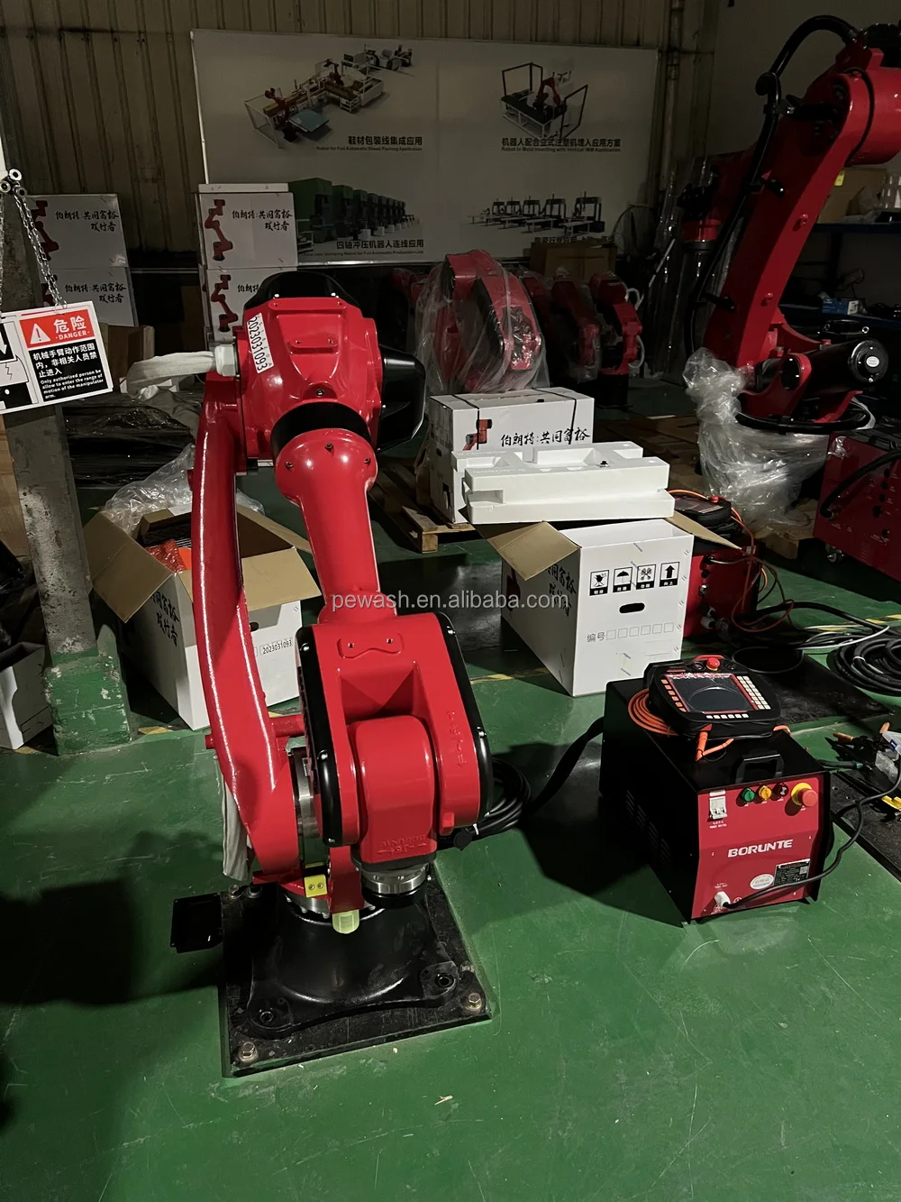 6 Axis Robot Arm Industrial Robot Arm With Playload 20kg 50kg 100kg Of