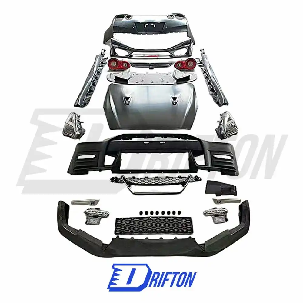 Conversion My17 Nismo Style Full Body Kit For Nissan R35 Gtr 2008-2016 ...