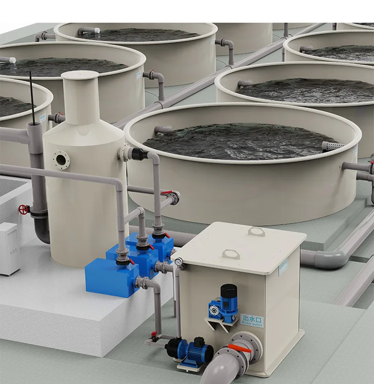 Ras Circulating Aquaculture System Drum Filter Solid Filter Rotary Drum ...