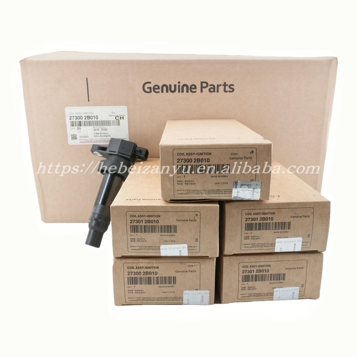Auto Engine Ignition Coils 27301-2B010 for Hyundai Kia Cars