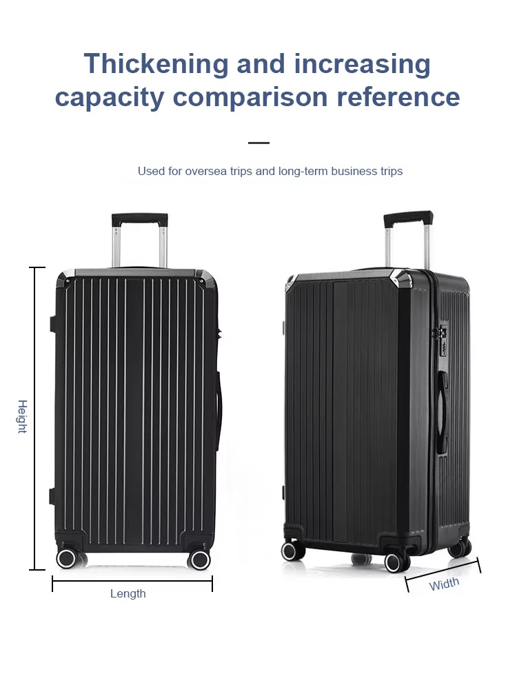 Waterproof Customized Large Capacity Trunk Trolley Case Universal Wheel ...