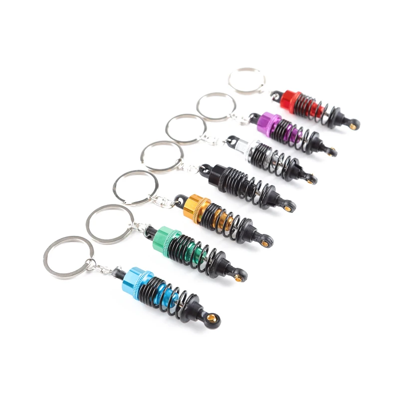 Wholesale Creative Hot Auto Parts Shock Absorber Shape Keychain Keyring ...