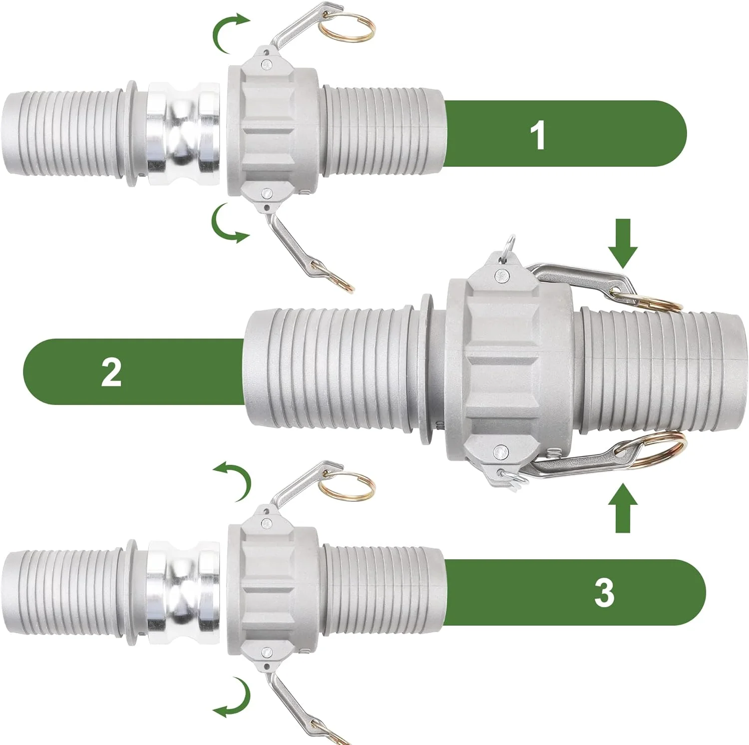 Stainless Steel Camlock Coupling Camlock Fittings C200 Cam and Groove ...