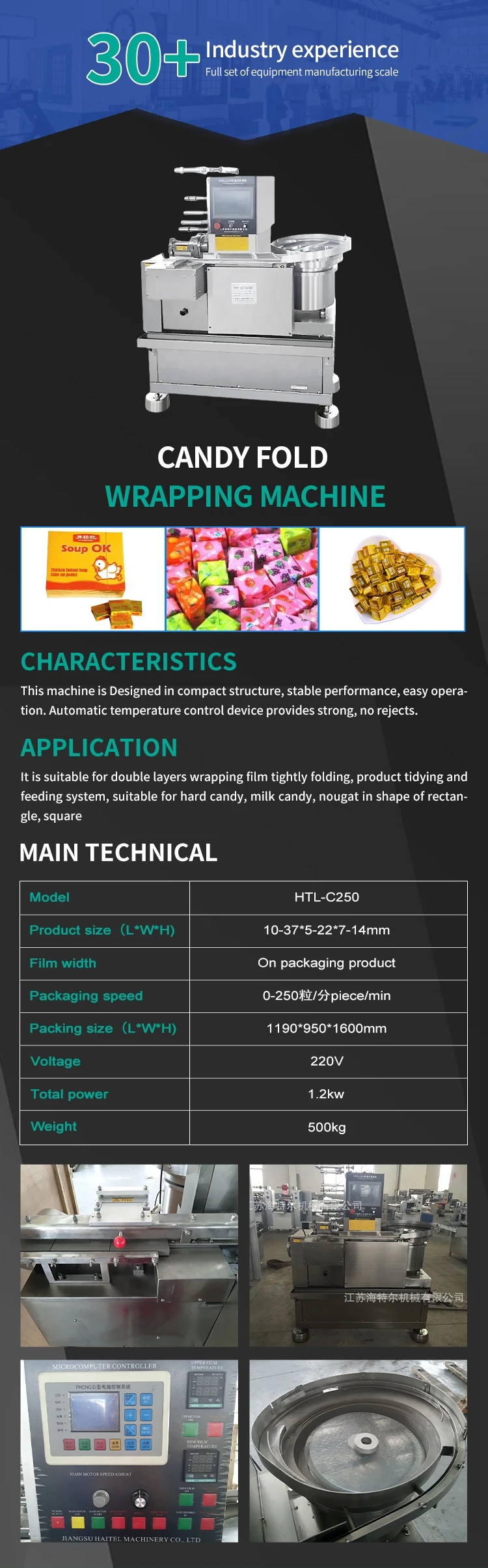 Hot Sale for Candy Folding Packing Machine With High Speed Automatic ...