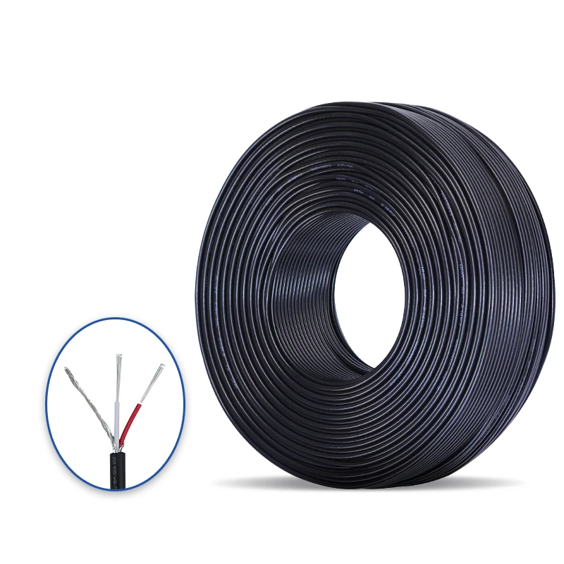 AWM Ul2547 Ground Wound Audio Signal Cable Braid 28awg 2 Core Multi ...