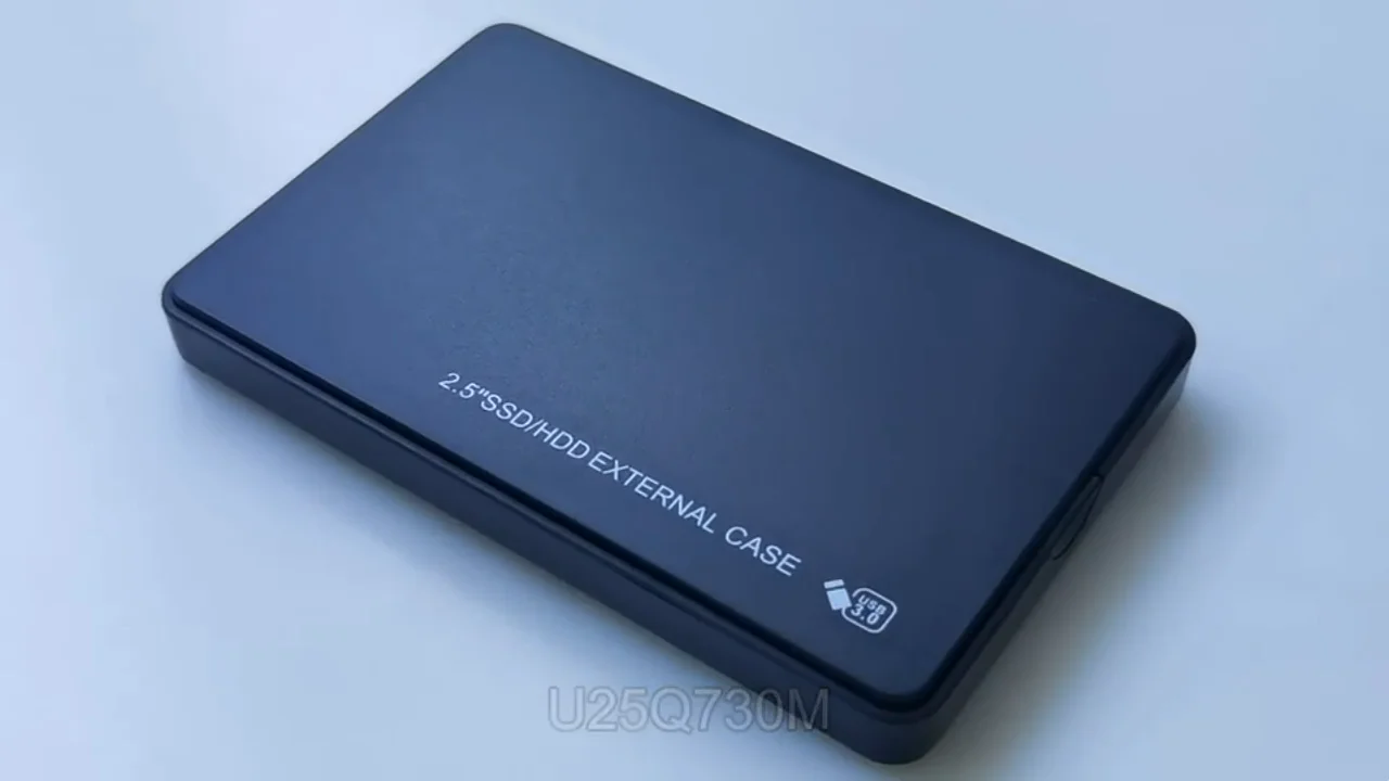 Plastic External Hard Drive Enclosure Case Sata To Usb 3.0 Hdd 2.5 Inch ...