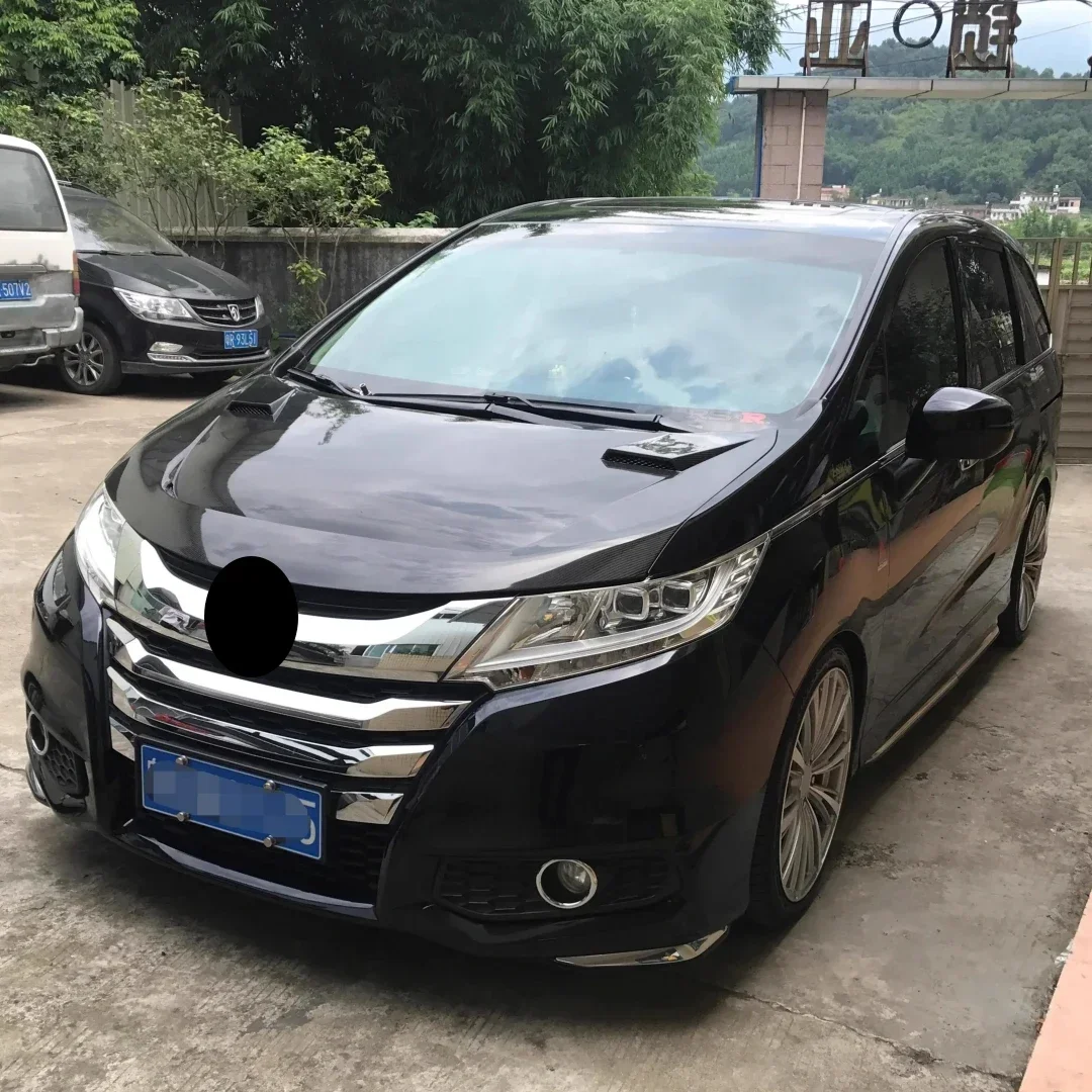 Carbon Fiber Engine Hood Engine Cover Assembly Body Kit For Honda ...