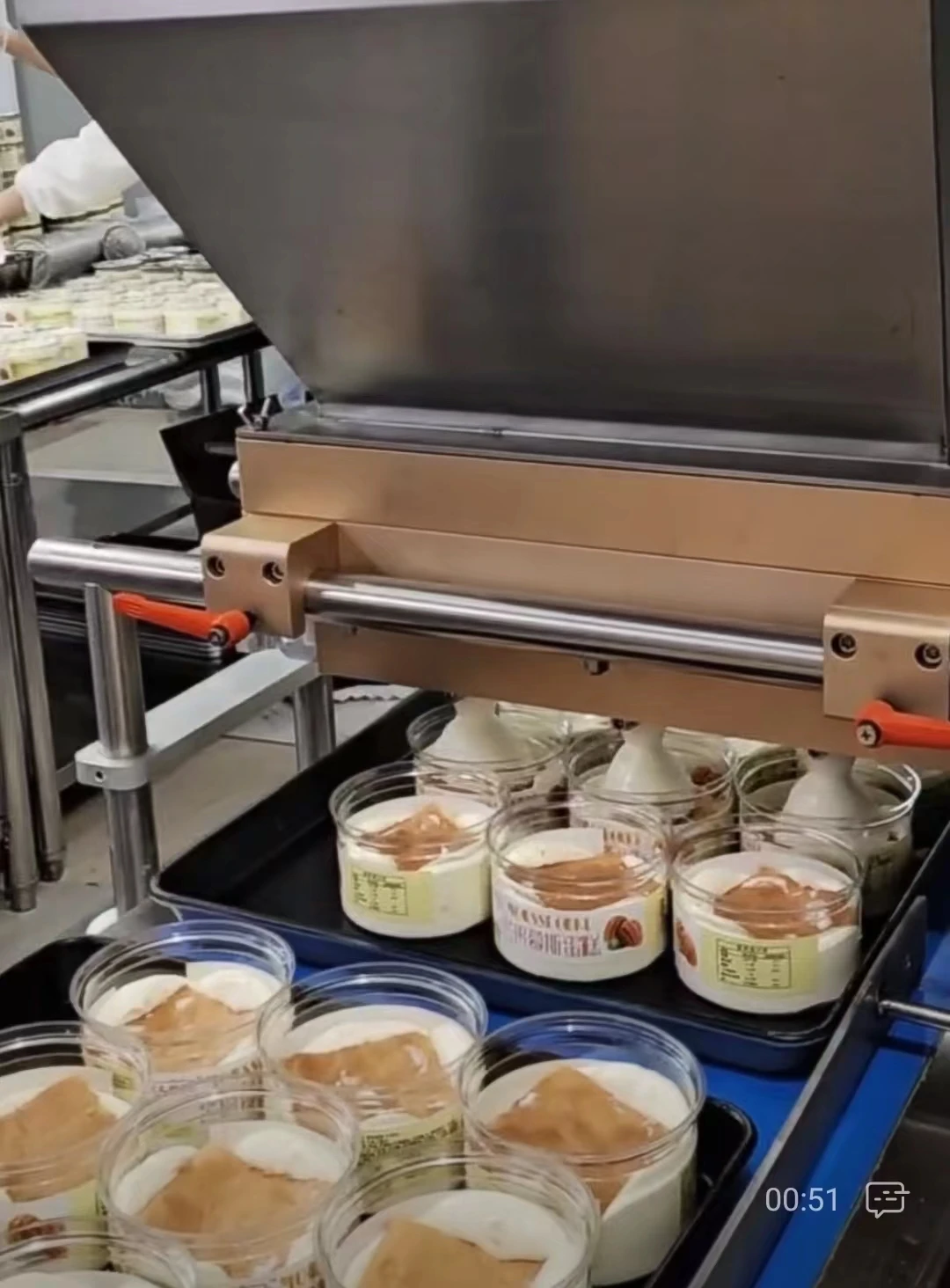 Save Labor Cost Full Automatic Cake Making Machine Cake Depositor ...