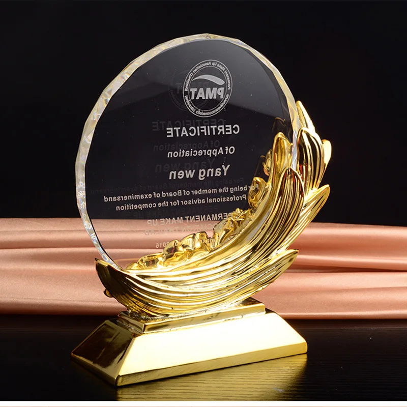 MH-NJ00737 Crystal Trophy Awards - Customizable Souvenirs