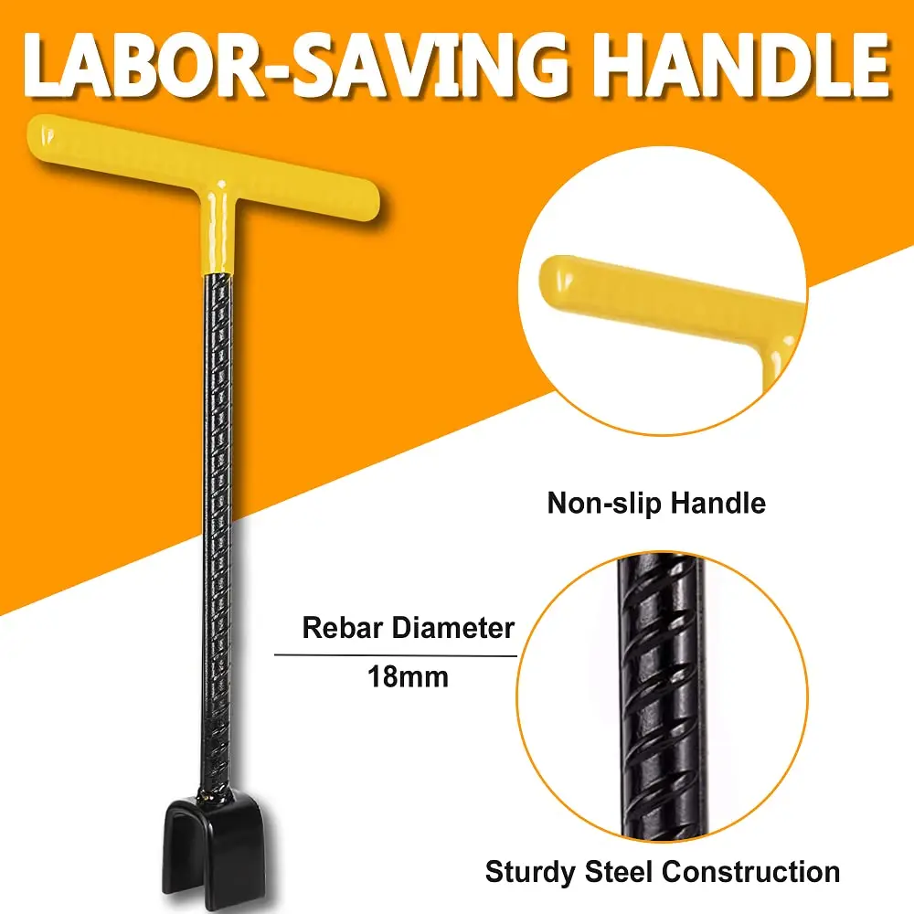 17 Inch Water Meter Key - Versatile & Durable Utility Tool