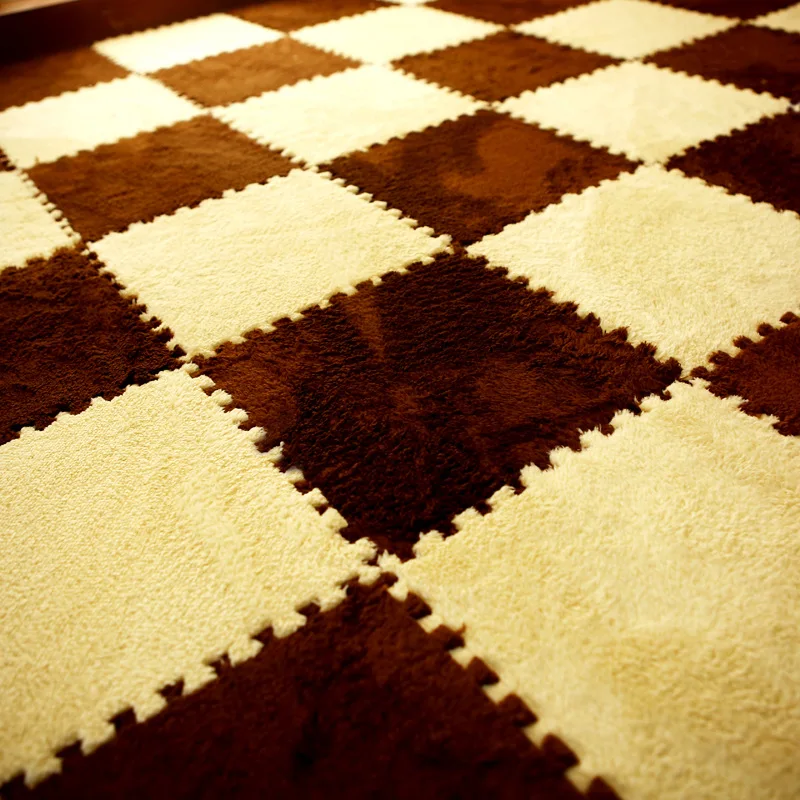 Grounding Mat Balcony Living Room Bedroom Full Carpet EVA Plush Non ...