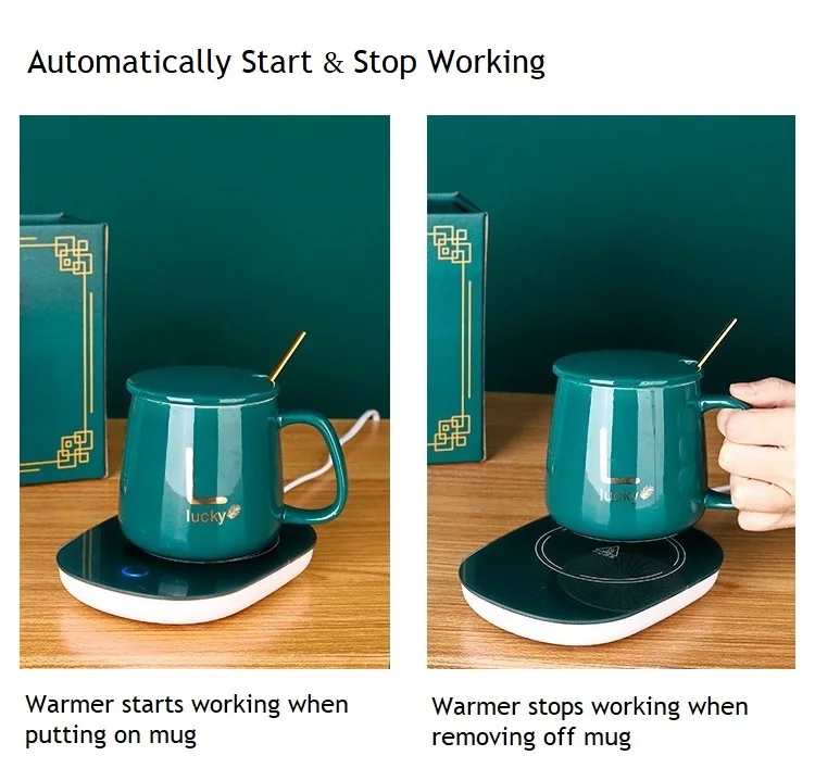 Doyoung Wholesale Coffee Cup Heater Electric Cup Warmer Smart Heated ...