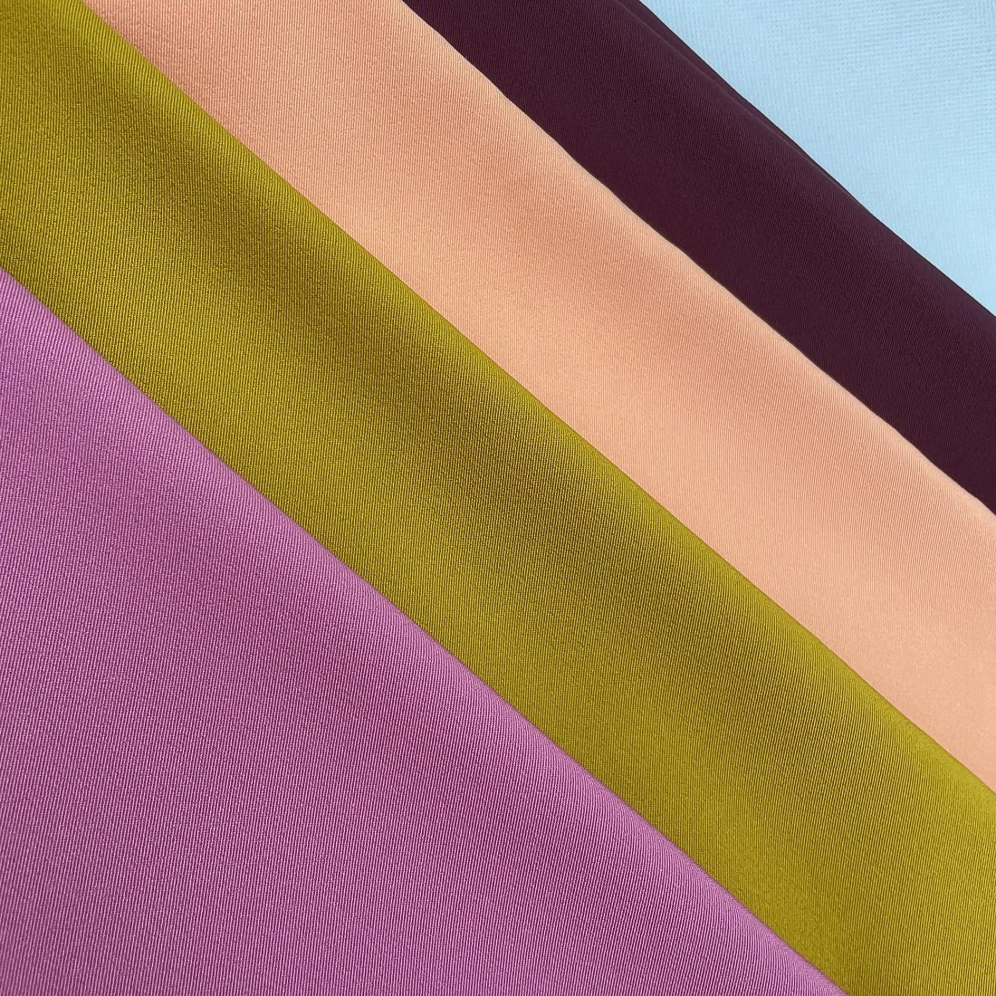 High Quality Polyester 4way Spandex Stretch Fabric 2/1 Twill Fabrics 96 ...