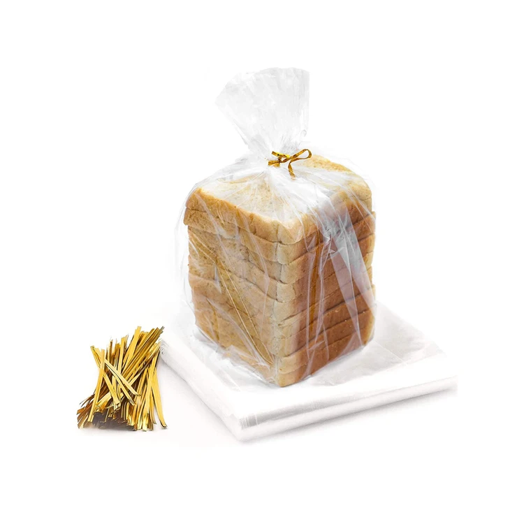 Perforated Ldpe Clear Plastic Custom Printed Wicket Toast Bread Bag ...