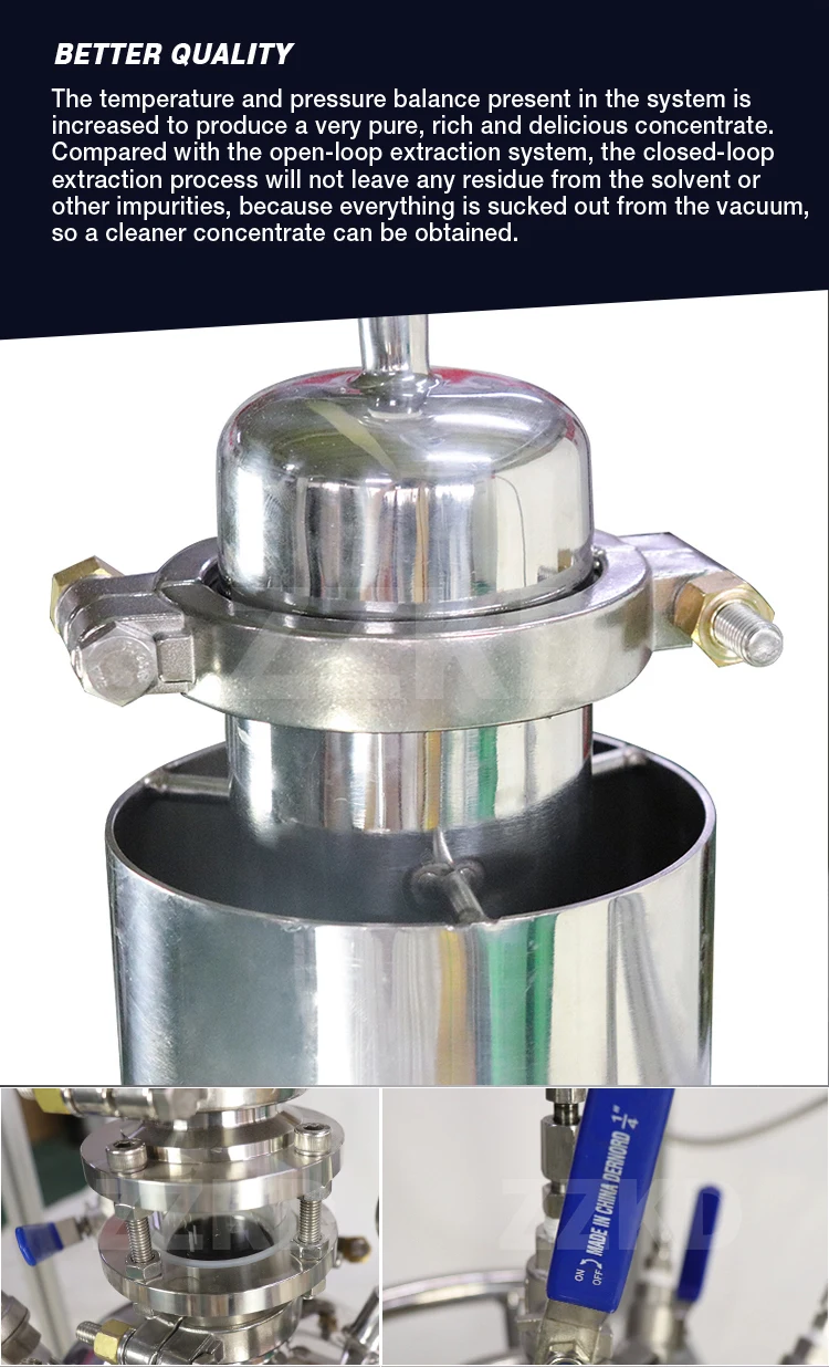 10 lb Closed Loop Extractor Asme Texas Warehouse in Stock| Alibaba.com
