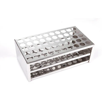 Laboratory Stainless Steel Rack For Test Tube 13mm 16mm 18mm 21mm ...