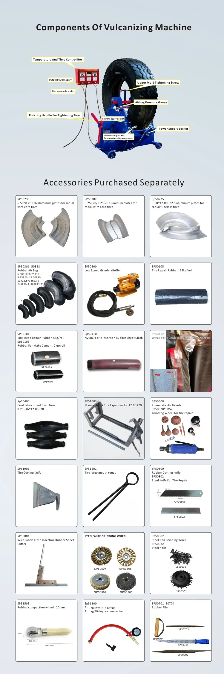 Tire Repair Machinery - Efficient Vulcanization Solutions