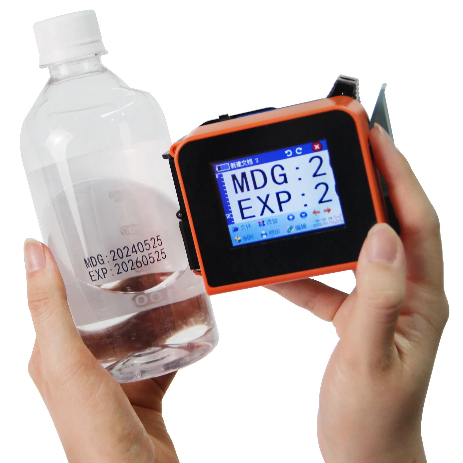 Portable Mini Tij Date Mini Handheld Batch Code Printing Inkjet Printer ...