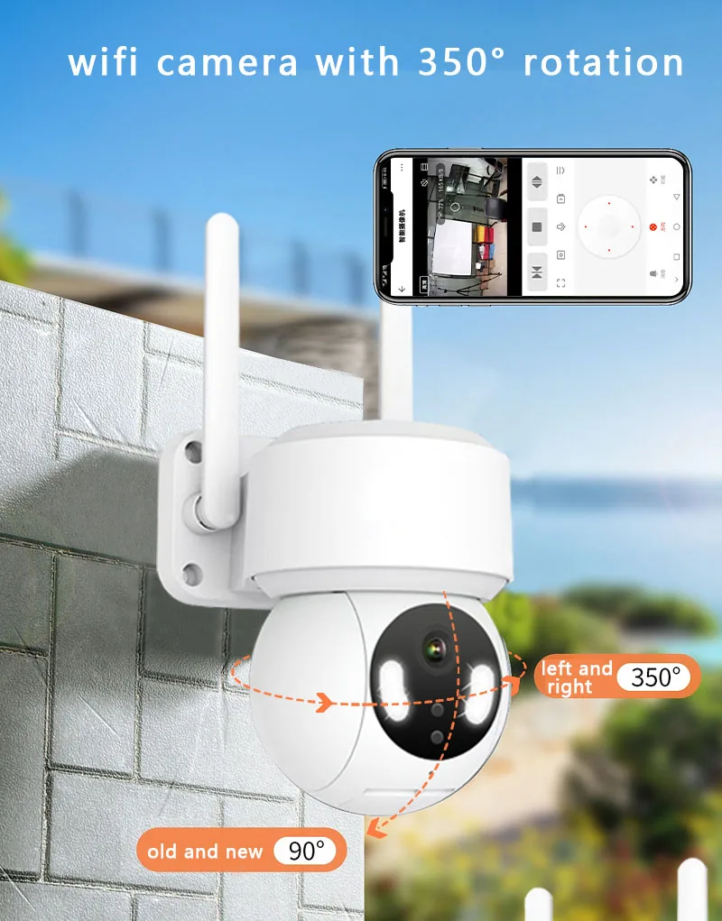 High Quality 360 Degree Mini Camera Wifi Home Smart Camera Cell Phone ...