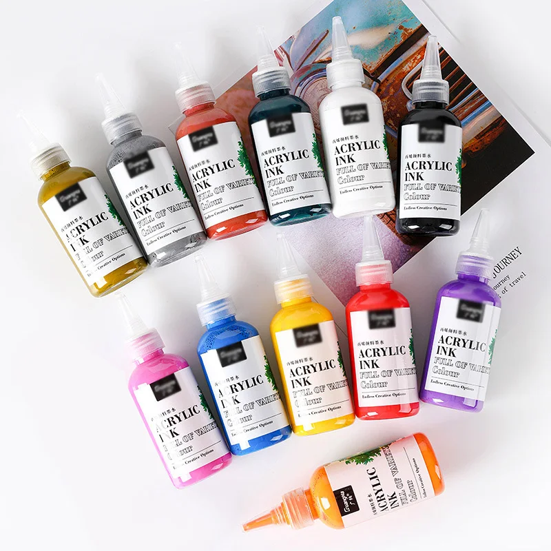 Acrylic Ink - 120ml Refill for Graffiti and Art Markers