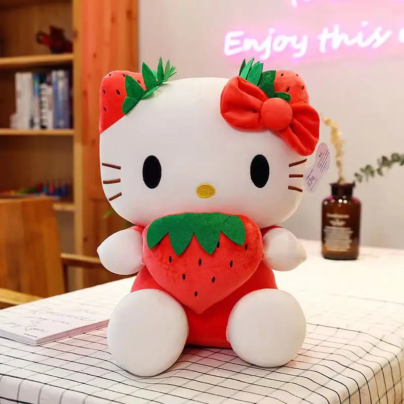 Red Heart Kt Cat Stuffed & Plush Toy Animal Kitty Dolls Cute Kitty ...