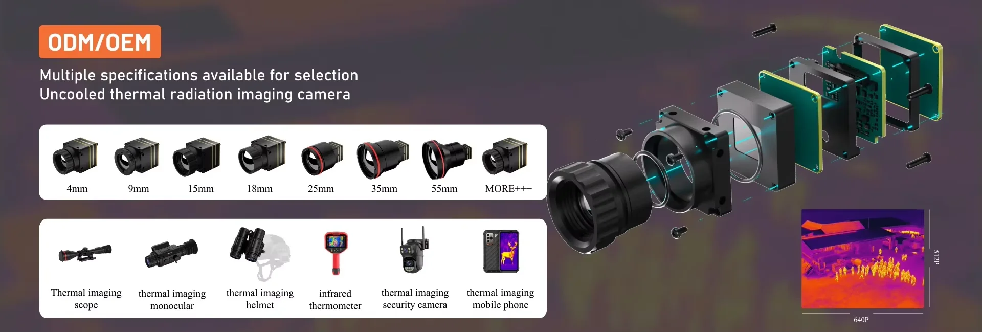 384 256 640 Thermal Imaging for Night Vision Hunting and Animal ...