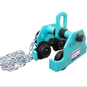 Low-build Manual Geared Trolley Chain Block Trolleys 1ton -5ton - Buy ...