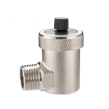 Brass Automatic Float Valve Kit 1/2"g Air Bleeder Release Vent Valve ...