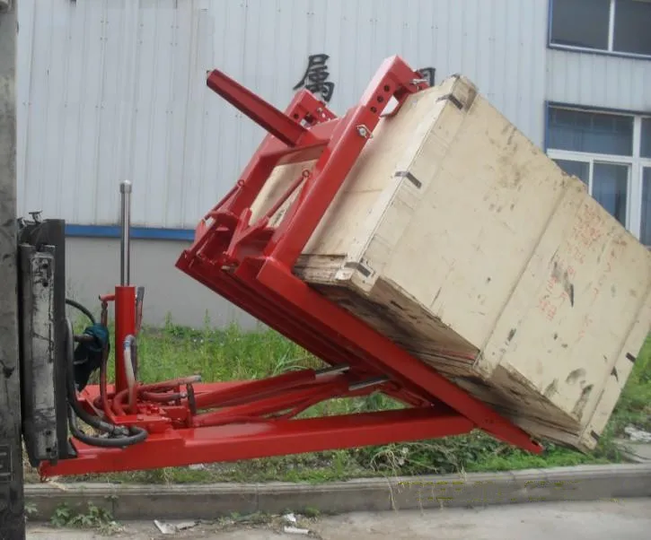 Forward Bin Dumper Forklift Attachment - Used for Sale - OEM