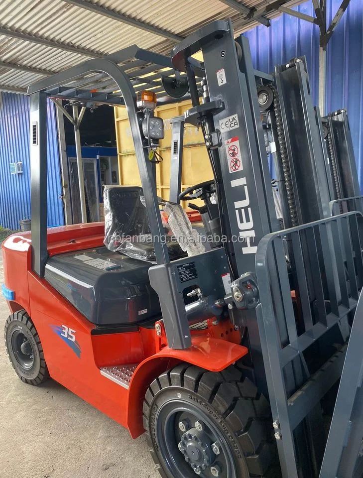 Container Mast Forklift 3000kg 2.5t 5500 Lbs 3.5ton Electric Forklift 4 ...