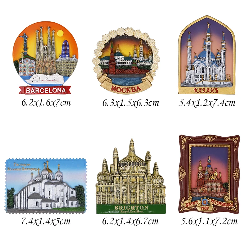 Customized Resin Fridge Magnets - Perfect for Kitchen Decor