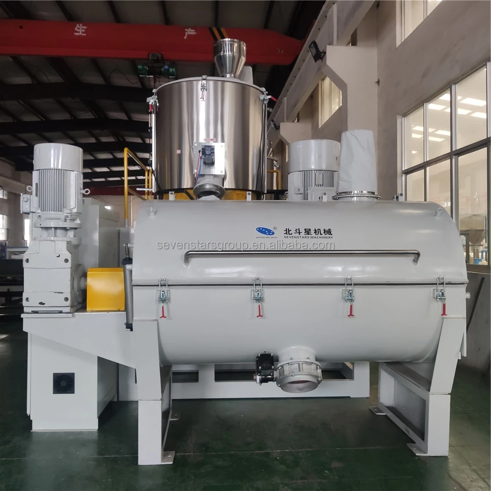 Sevenstars Plastic Powder Mixer Hot&cooling Machine Machine Horizontal ...