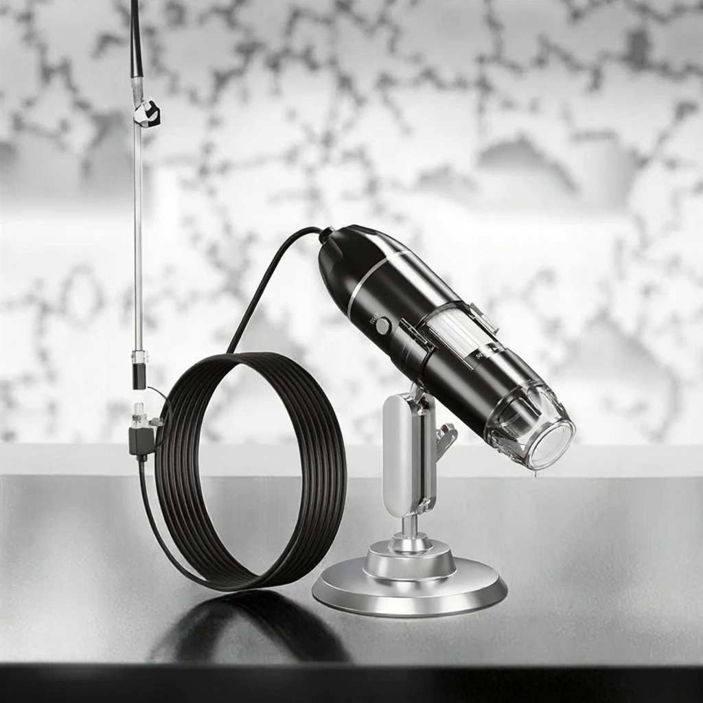 Factory 1600x USB Digital Microscope with LED Light Source Monocular ...