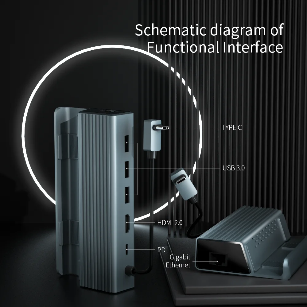 Docking Station For Steam Deck 6 In1 Steam Deck Hub Dock Stand Ethernet ...