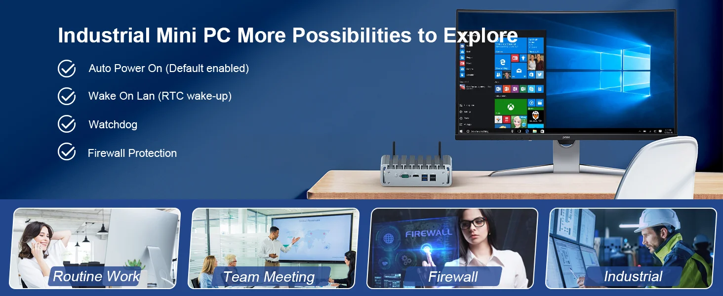 Soft Router Pfsense Firewall Micro Desktop Computer 6 Lan 2.5g Hd Dual ...