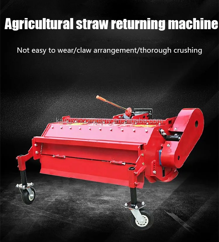 Easy Operation Supply Tractor Straw Returning Machine With Low Price ...