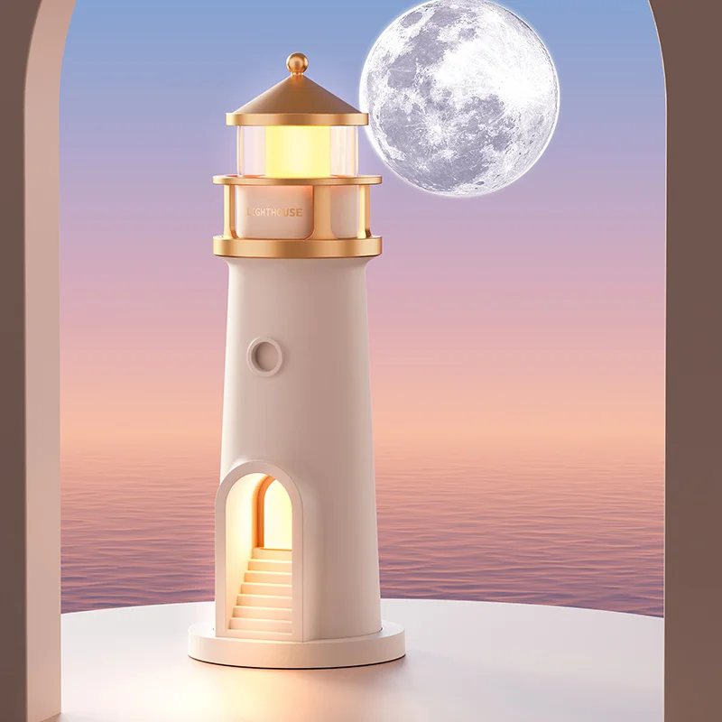 Alibaba.com: New Design Creative Moonlight Lighthouse Ambient Light ...