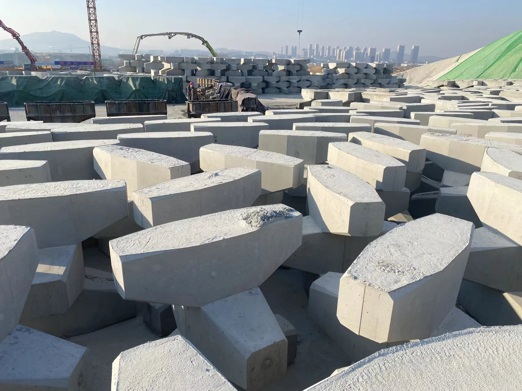 High Quality Steel Precast Concrete Tetrapod Moulds for Breakwater