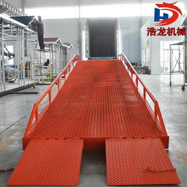 Warehouse Ramp Elevator Transport Container Loading Ramp Mobile ...
