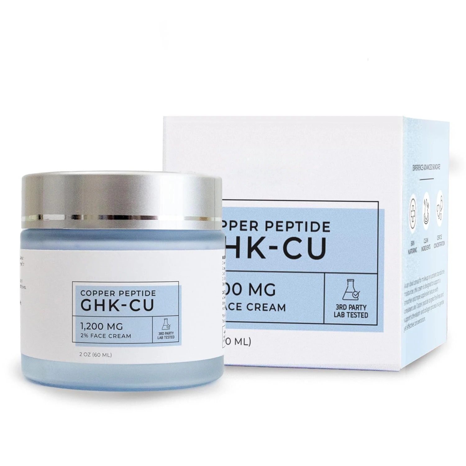 Ghk-cu 4% Copper Peptide Cream for Mature Skin Support