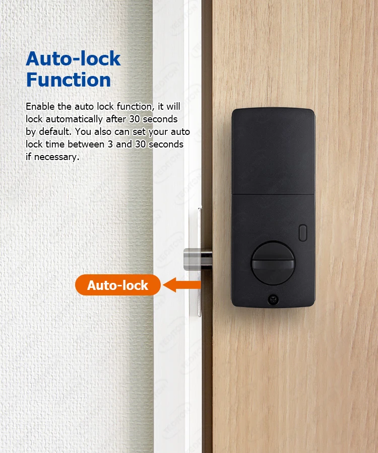 Tediton Security Outdoor Waterproof Keyless Auto Lock Smart Tuya ... Tediton Security Outdoor Waterproof Keyless Auto Lock Smart Tuya ...