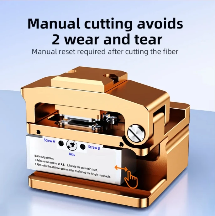 High-precision Optical Fiber Cleaver for FTTH Networks