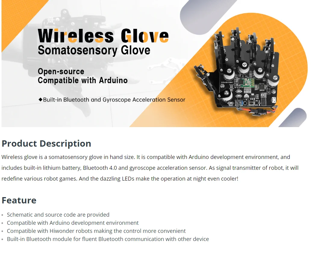 Programmable Wireless Hand Servo Controller for Robots