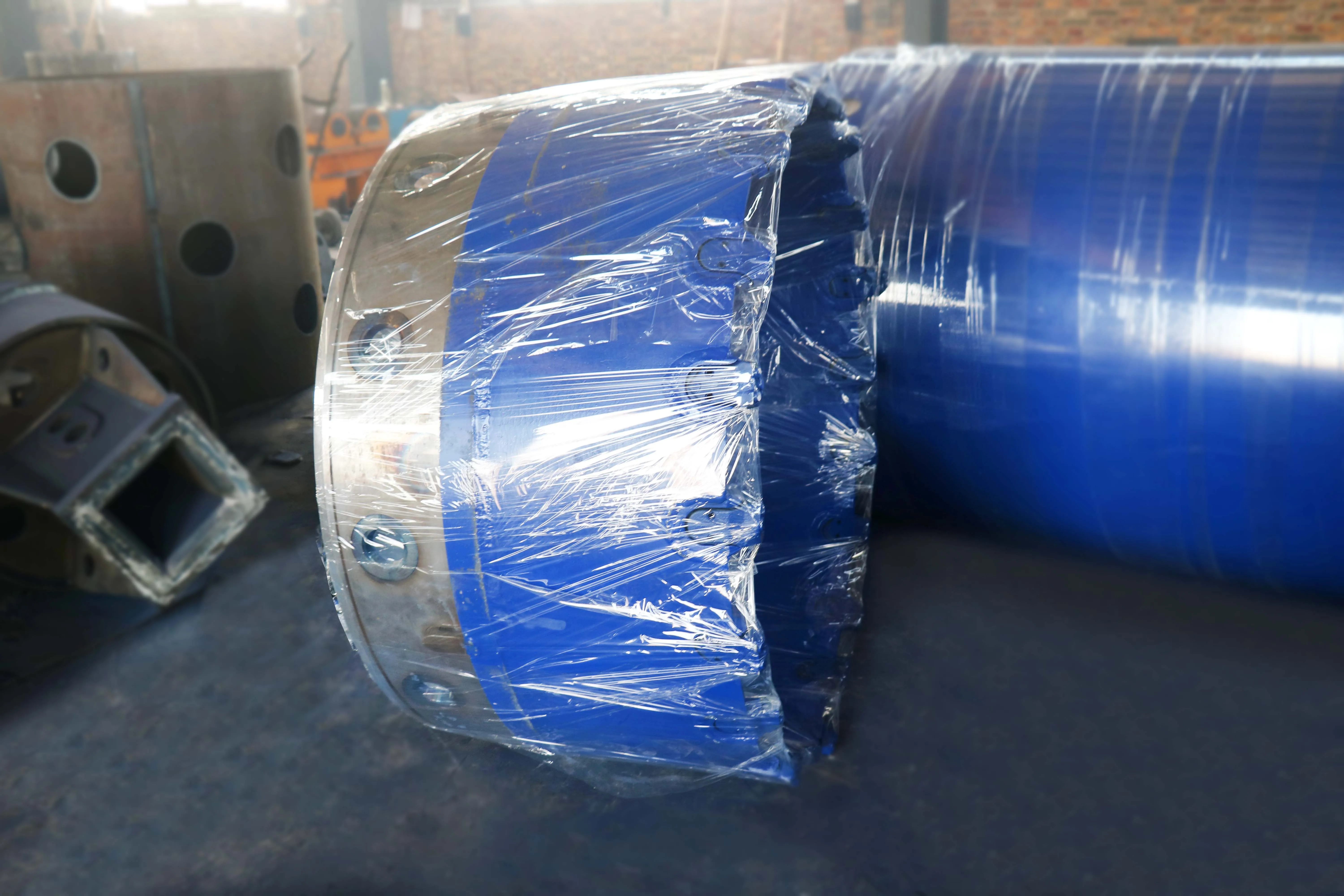 Construction Works Hydraulic Piling Rig Single Double Wall Casing Parts ...