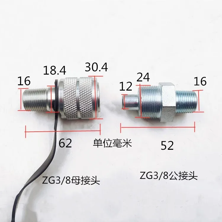 Hydraulic Fittings Quick Fitting A Set Of M16* 1.5 Zg3/8 High Pressure ...