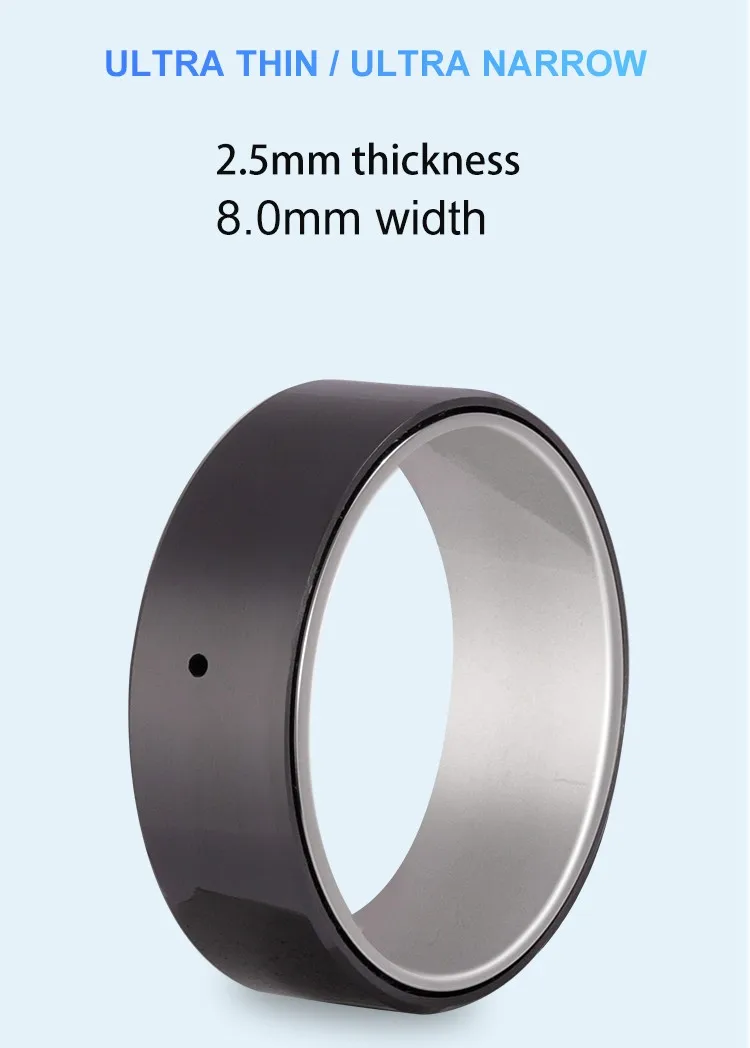 Smart Rings for Men Health Monitor Health Ring Blood Oxygen Heart Rate ...