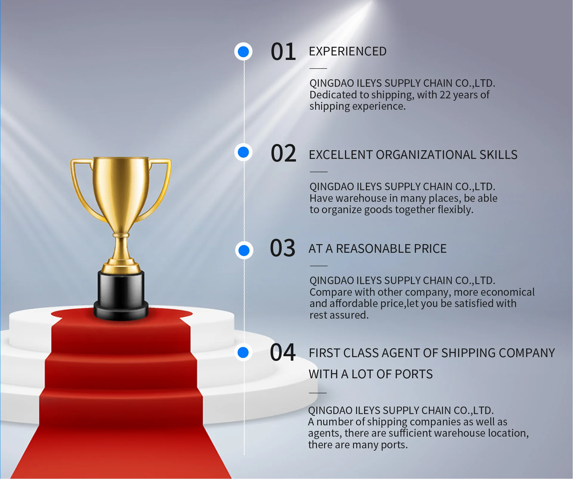 Company Overview - Qingdao Ileys Supply Chain Co., Ltd.