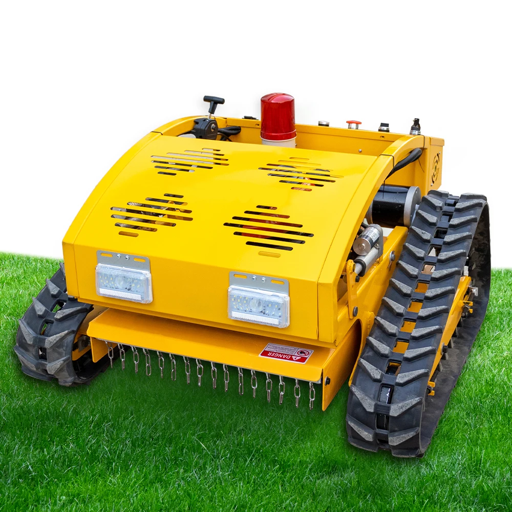 Multifunction Gasoline Automatic Remote Control Slop Lawn Mower Robot ...