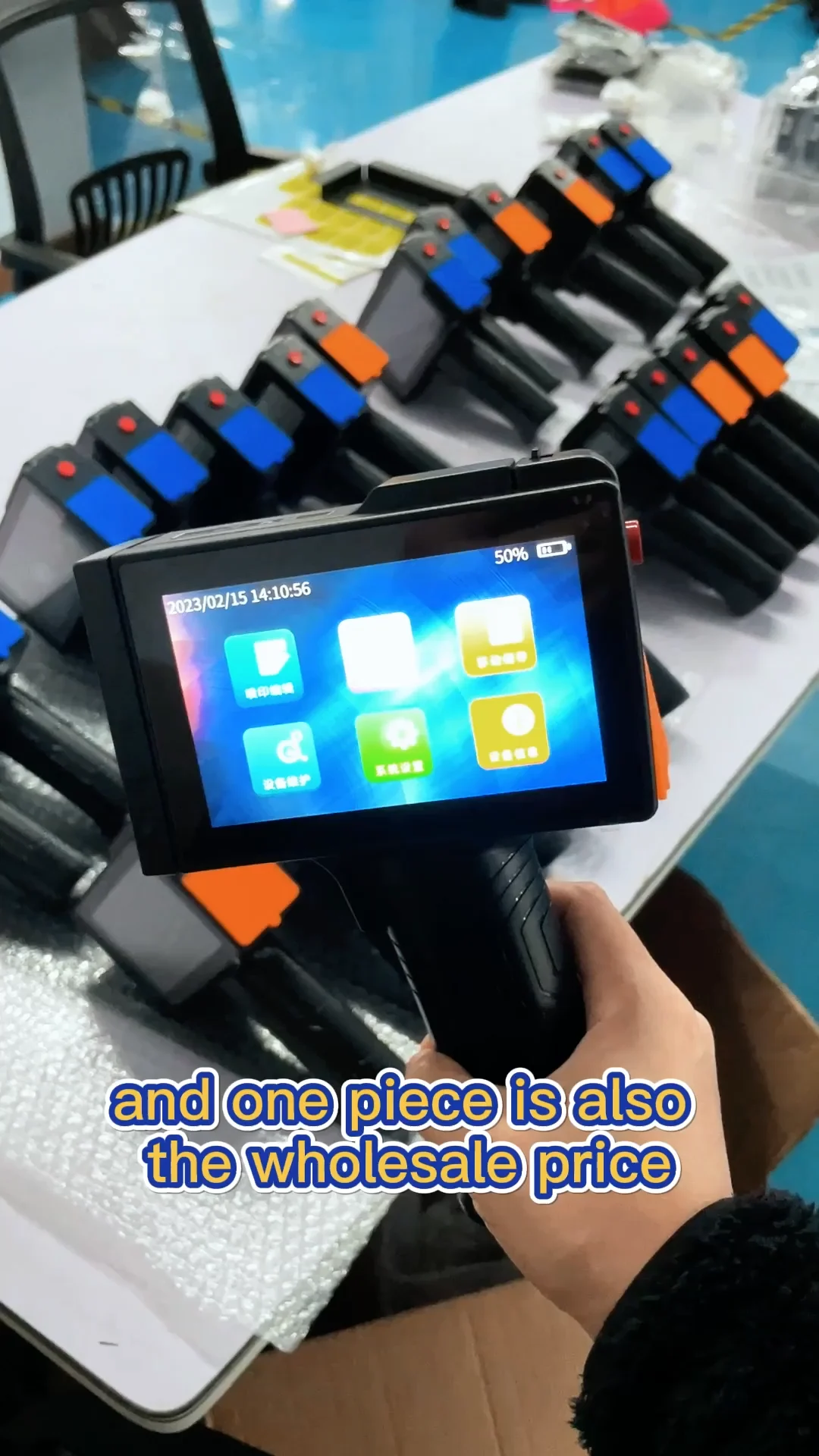 Factory Direct Sale,Handheld Inkjet Printer,Date,Label,Code,Number ...