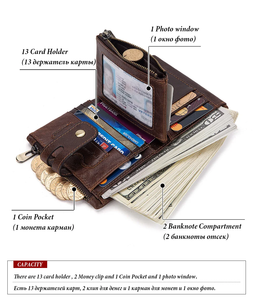 Shop Our Collection of Genuine Leather Wallets for Men